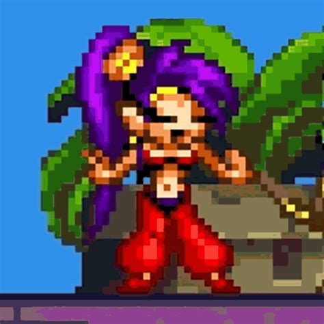 Shantae Sprites Dancing