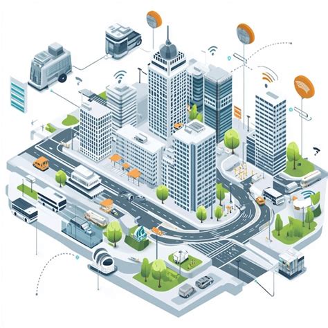 A Visual Of A Smart City Management System Integrating Data From