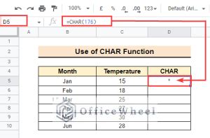 How To Insert Degree Symbol In Google Sheets 4 Easy Ways