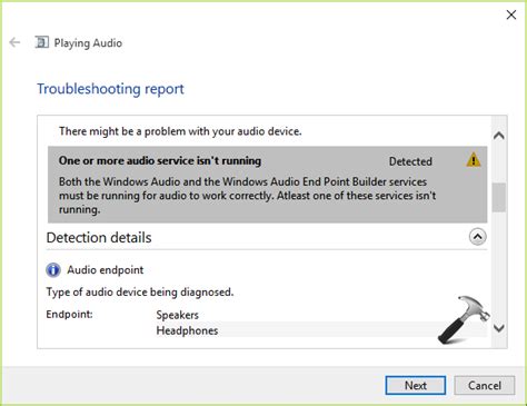 [fix] One Or More Audio Service Isnt Running In Windows 10