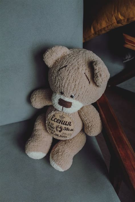 Плюшевый мишка Мишка из плюша Мишка спицами Мишка амигуруми Teddy Bear Teddy Bear Plush Bear