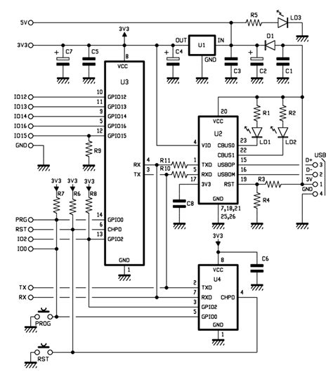Lets Play With The Esp 03 Demoboard Open Electronics