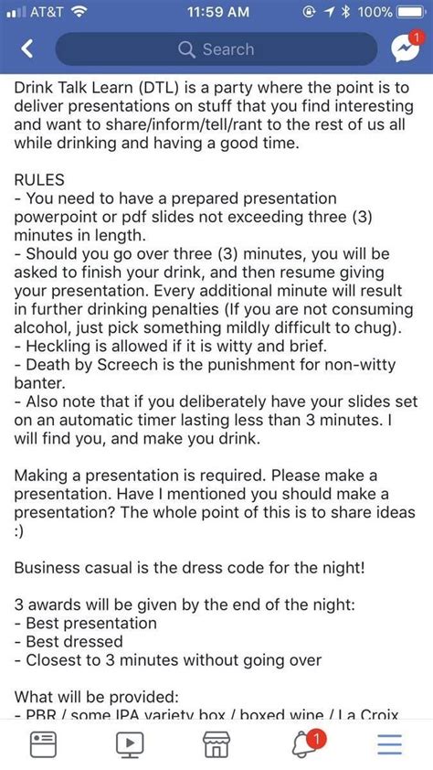 3 Minute Powerpoint Presentation Party Photos