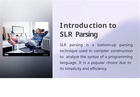 Introduction To Slr Lr Parseparsingpptx