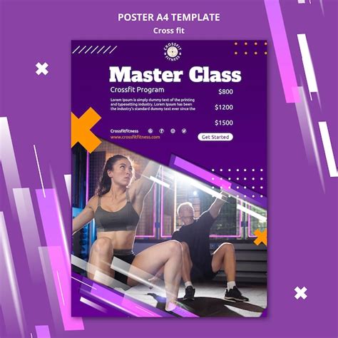 Gym Class Poster Psd High Quality Free Psd Templates For Download Freepik