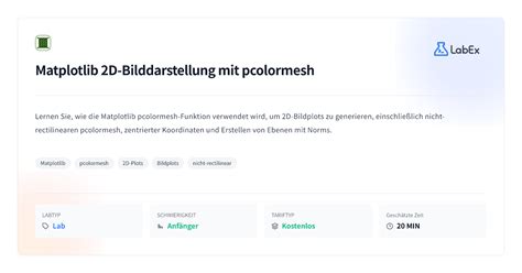 Matplotlib Pcolormesh Tutorial 2d Bildplots Labex
