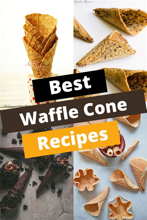 Waffle Cone Recipe Artofit