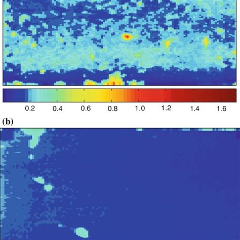 Spatial Fracture Aperture Distributions For A Sandstone Specimen And B Download Scientific