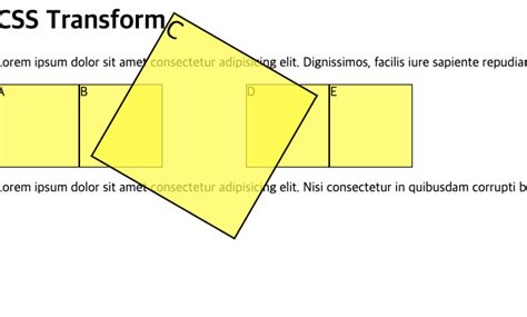 CSS Transform