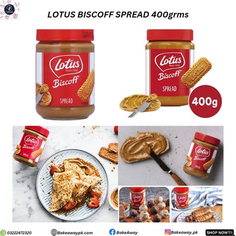 Lotus Biscoff Spread 400grms Bake Away