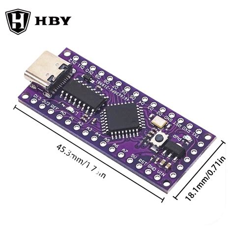 lgt8f328p lqfp32 minievb type c replace nano v3 0 with crystal