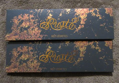 Melt Rust Palette Swatches Lilis Beauty Blog