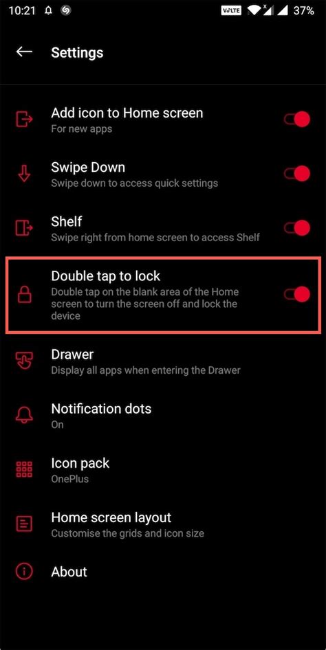 How To Enable Double Tap To Lock Option On Oneplus Phones
