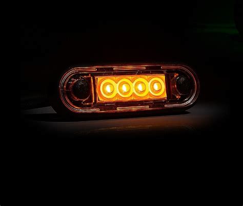 Led Umrissleuchte Gelb Led Positionsleuchte Amber 12v 36v Universal