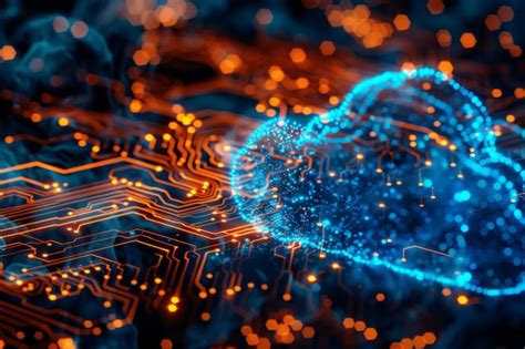 Cloud Computing Network Safe Encrypted Storage Personal Data Protection Verified Technology