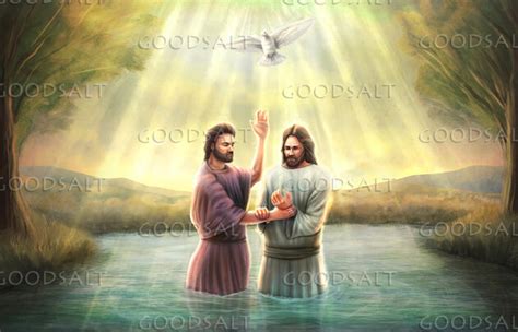 Jesus Baptism By John Bible Verse
