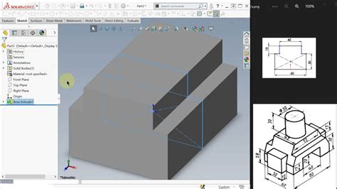 basic part modeling 27 youtube