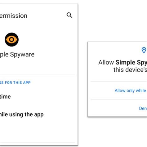 Android10 New Runtime Location Permission Download Scientific Diagram