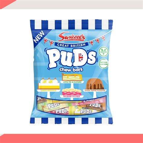 Swizzels Launches Great British Pud Flavoured Chew Bars