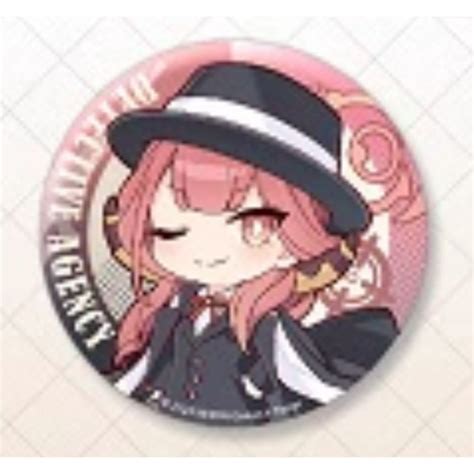 [24년 03월 발매] 블루 아카이브 콜라보 카페 한정 미니 캐릭터 캔 뱃지 아루 블아 블루아카 공굿 공식 굿즈 도키도키굿즈