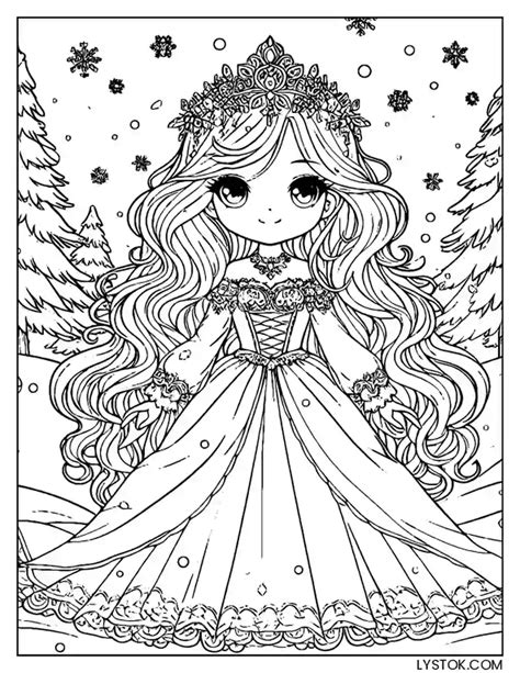 33 Безплатни за Печат Принцеса Картинки за Оцветяване за Възрастни и Деца Pdf