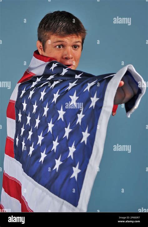 May 15th 2012jake Herbert Wrestling Member Of Us Olympic Team Poses For A Portrait During