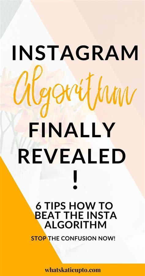 6 Tips How To Beat The Instagram Algorithm Artofit