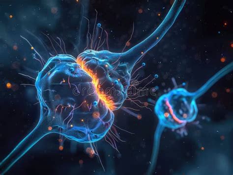 Synaptic Transmission Nerve Synapse Delving Into The Dynamic Process Of Signal Transmission