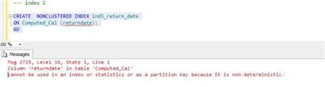 How Can I Create Index On Non Deterministic Column In Sql Server Db Cloud Tech