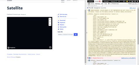 loading satellite layer in edge44 throws csp14312 error · issue 7726