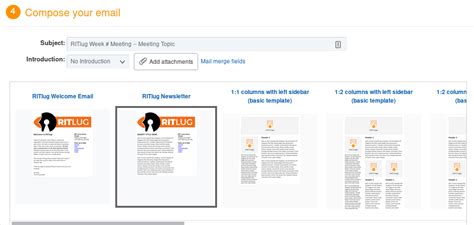how to send email announcements — rit linux users group runbook