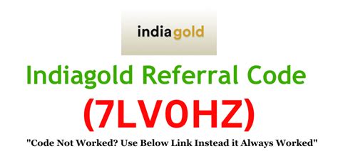 Indiagold Referral Code Instantly Unlock ₹1 000 Gold Bonus