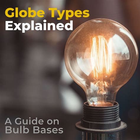Globe Types Explained A Guide On Bulb Bases Bulb Globe Explained