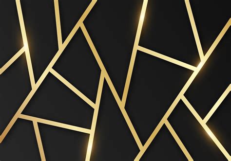 Elegante Papel De Parede Dourado E Preto Wallpaper Abstrato 3d Fundo