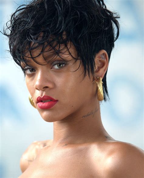 Rihanna Rihanna Short Hair Short Hair Styles Rihanna Pixie Cut