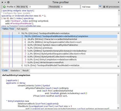 User Interface Speeding Up Composablemodel New Openwithspec In Pharo