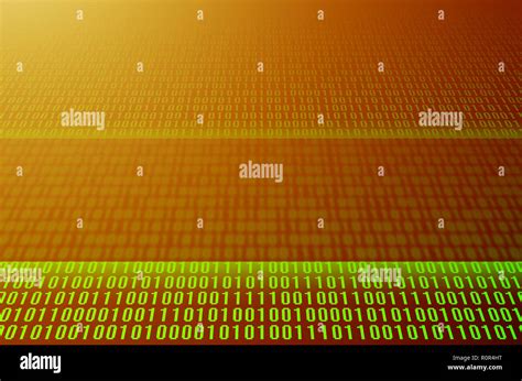 An Image Of A Binary Code Made Up Of A Set Of Green Digits On A Black