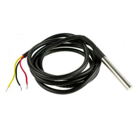 Ds18b20 Waterproof Digital Temperature Sensor Probe 2 Meter Phipps Electronics