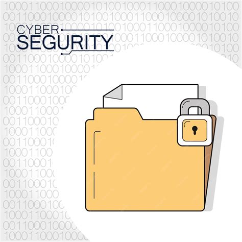 Premium Vector Cyber Security Folder Protection Concept