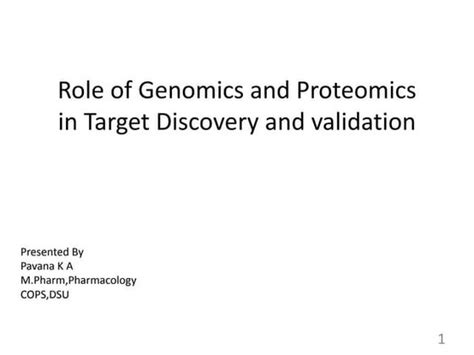 Role Of Nuclicacid Microarray Andprotein Micro Array For Drug Discovery Process Pptx