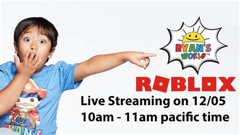 Ryans World In Roblox Live Streaming Event Youtube