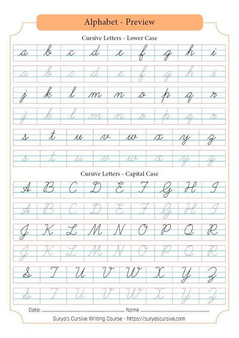 English Cursive Writing Artofit