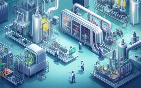Premium Photo Biopharmaceutical Manufacturing Facility