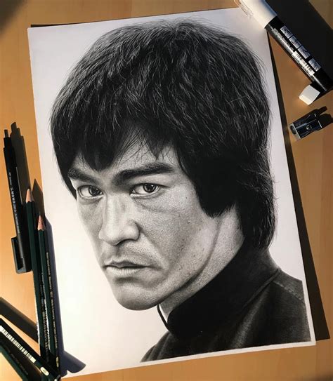 Bruce Lee Drawing At Explore Collection Of Bruce