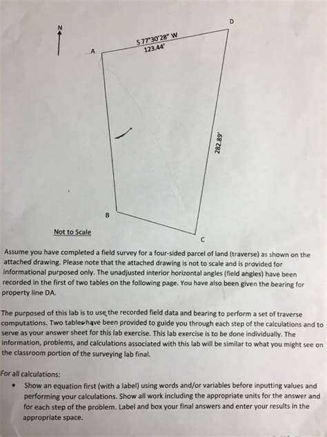 Solved Interior Horizontal Unadjusted Field Adjusted Angle Chegg