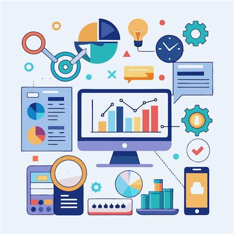 Business Analytics And Charts Data Visualization Premium Ai Generated