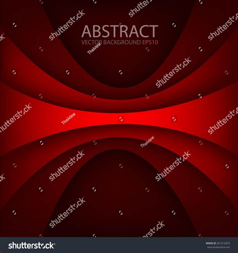 Red Vector Background Curve Line Technology Stock Vector Royalty Free Shutterstock