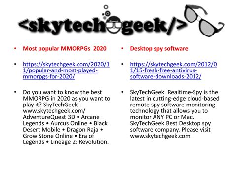 ppt skytechgeek powerpoint presentation free download id 11455634