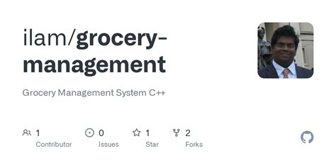 GitHub Ilam Grocery Management Grocery Management System C