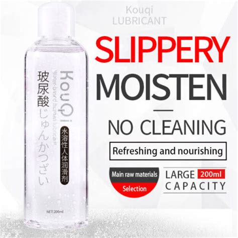 Smooth Slick Sex Lube For Women And Men Moisturizer Safe Water Based Toy Lubricant Ebay